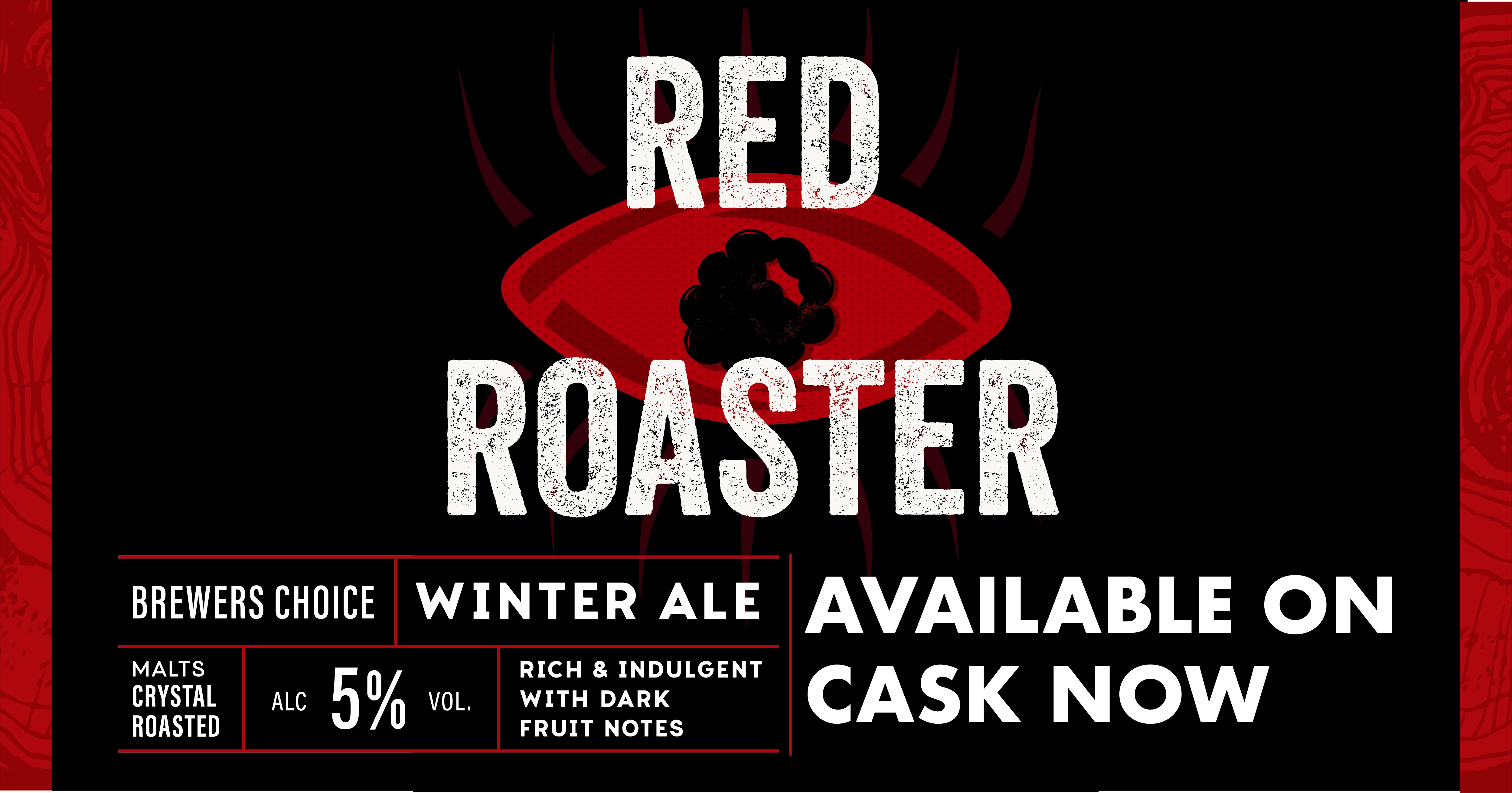 New Seasonal Beer: Red Roaster - Hall & Woodhouse Business Partnerships